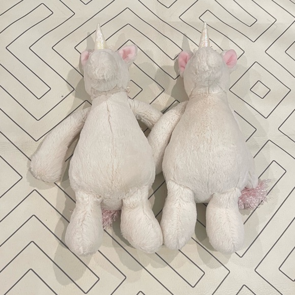 Jellycat | Toys | Set Of Two Jellycat Unicorn Stuffed Animals | Poshmark